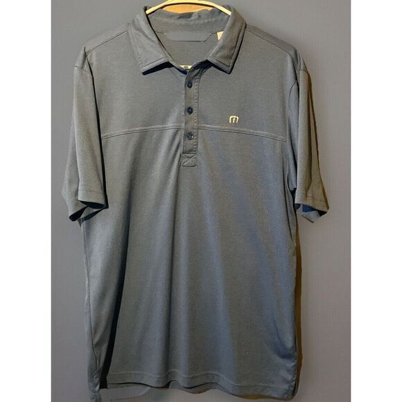 Travis Mathew | Shirts | Travis Mathew Mens Polo Size Med Great Blue ...